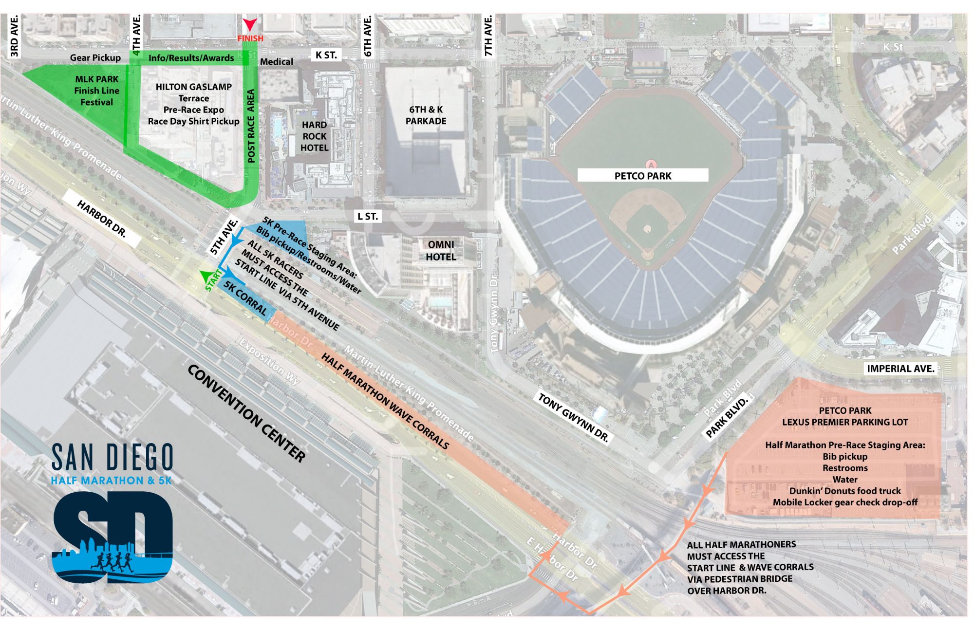 Event Key Areas Map | In Motion Events