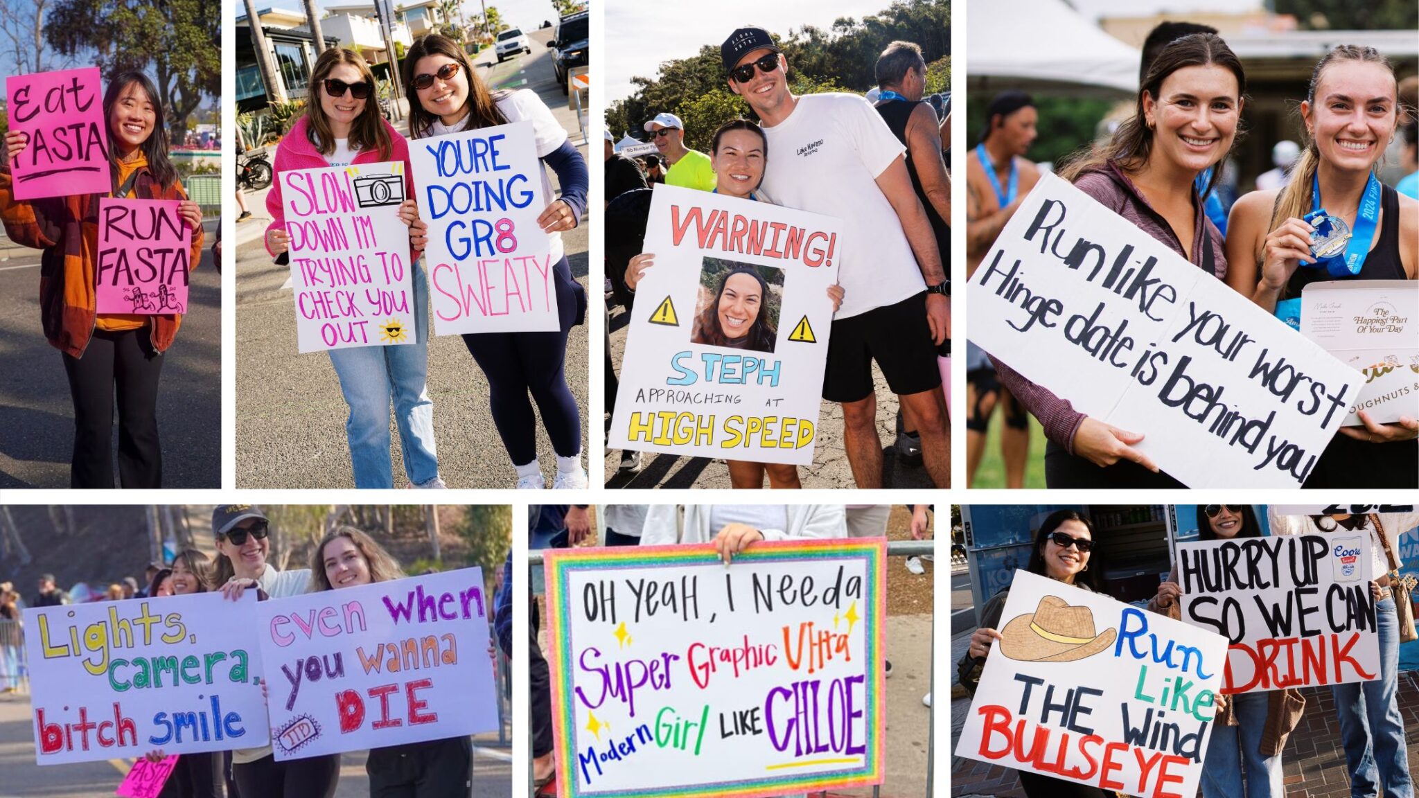 40+ Funny Race Day Signs | In Motion Events